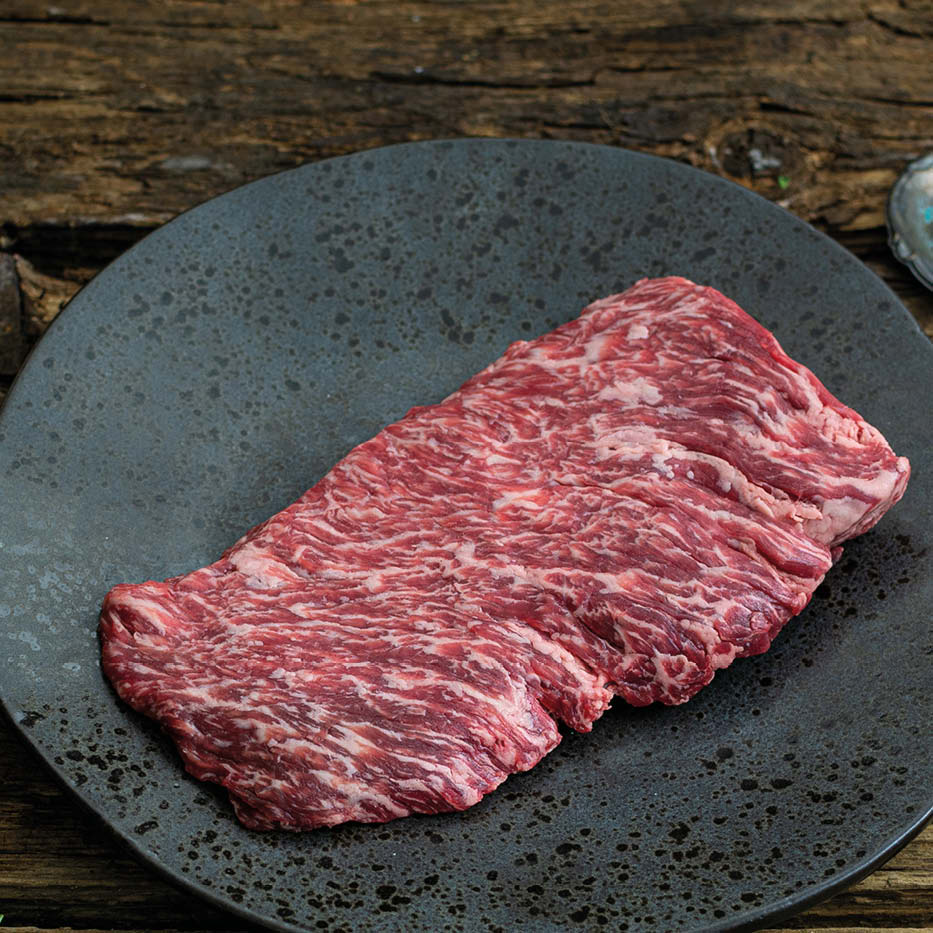 WAGYU SKIRT STEAK - great choice for tacos or a mixed grill bbq party ...